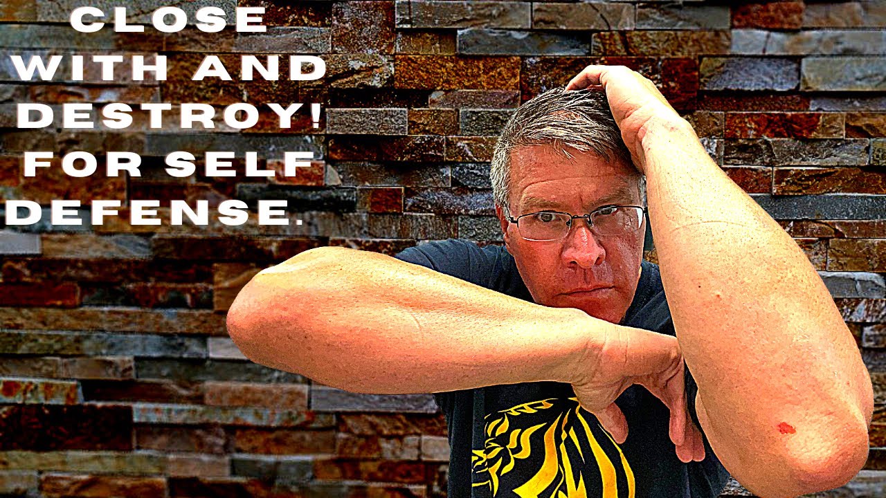 End the fight in seconds. How to use your elbows in self defense - YouTube