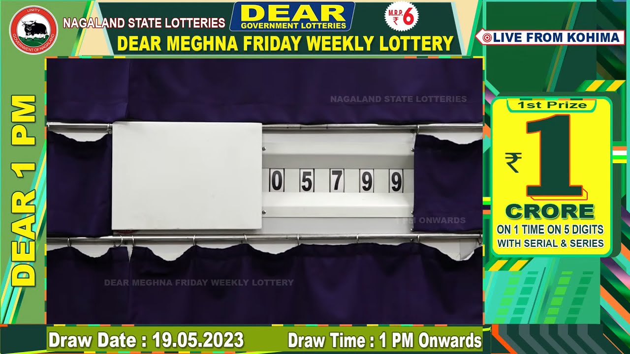 LOTTERY LIVE DEAR MORNING 1PM LIVE DRAW TODAY 19/05/2023 - Will You Are ...