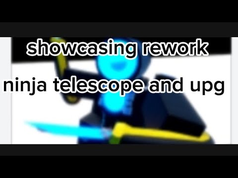 showcasing ninja telescope and upgraded version #roblox#sbsd - YouTube