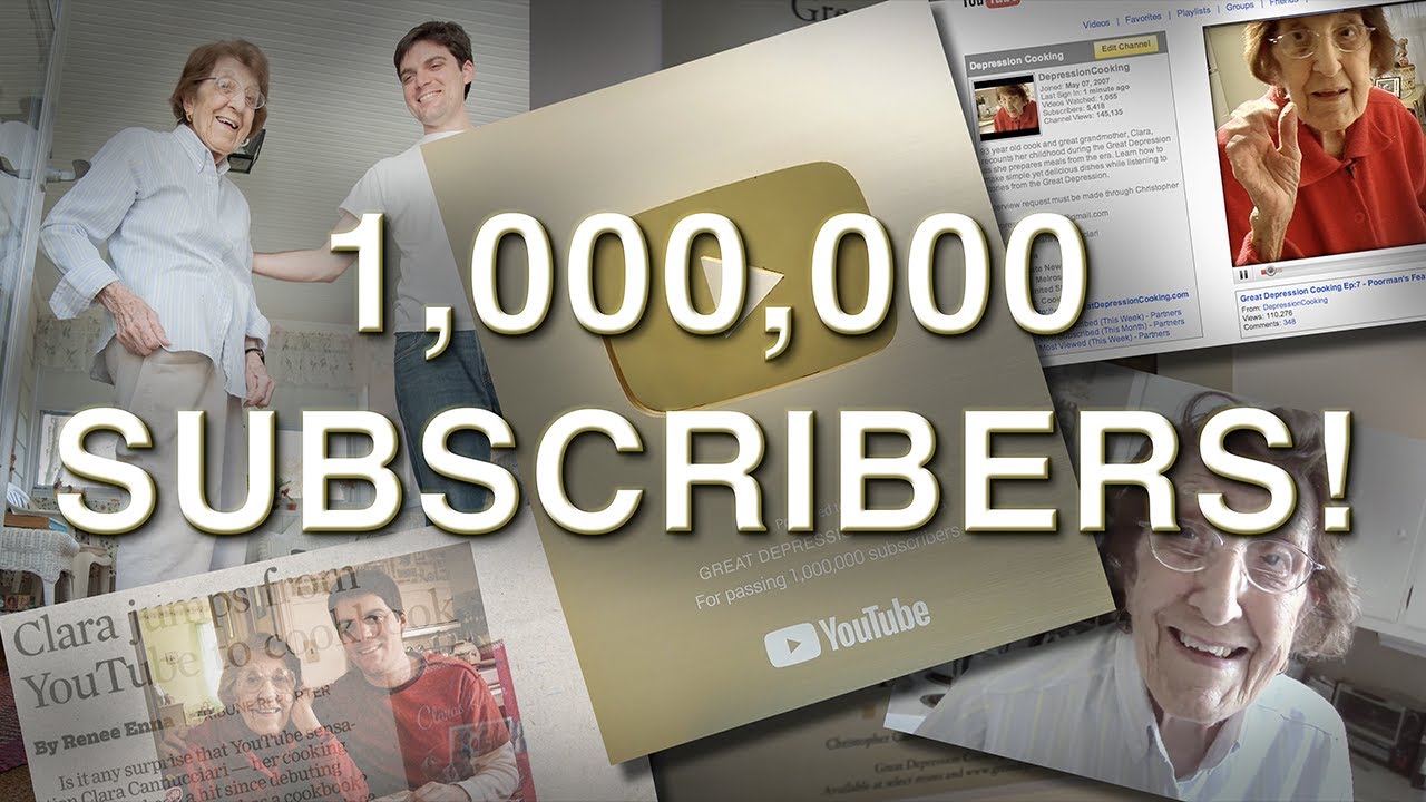 1,000,000 Subscribers - Clara will always be 1 in a Million! - YouTube