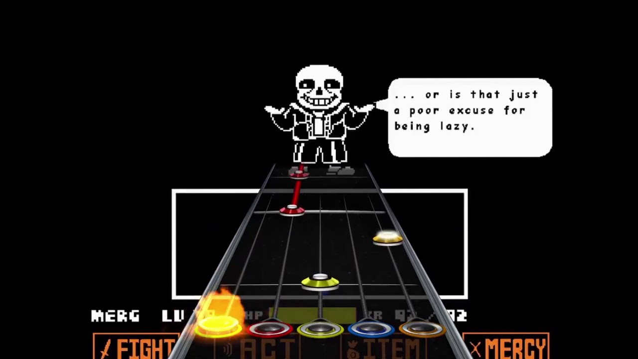 Undertale OST 100 - MEGALOVANIA (Clone Hero Chart) - YouTube