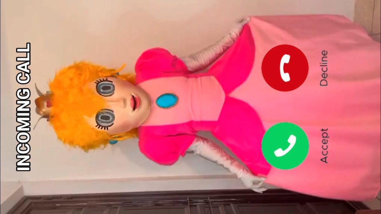 PRINCESS PEACH IS CALLING YOU / LLAMADA PRINCESA PEACH MARIO BROS - YouTube