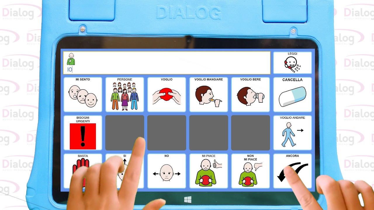 DPAD Tablet Autismo - Dialogo AAC - Struttura Comunicazione"Al Mare ...