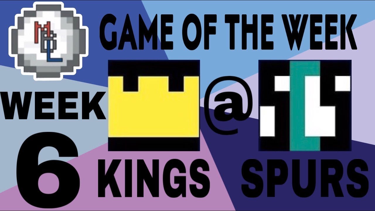S6 MINECRAFT BASEBALL LEAGUE! Game Of The Week(Week 6) Kings at Spurs ...