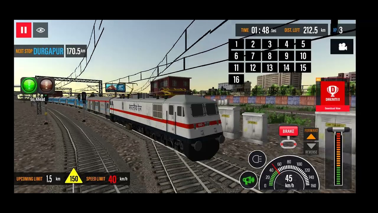 BEST INDIAN TRAIN SIMULATOR GAME |12019 HOWRAH RANCHI SHATBADI EXPRESS ...