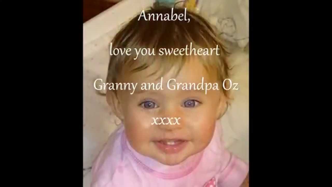 Annabel 1st Birthday 2015 - YouTube