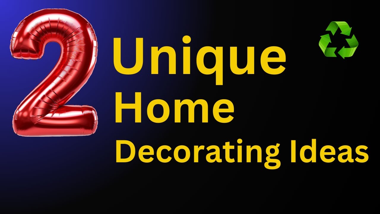 2 UNIQUE Home Decorating Ideas [2024] | Cardboard Craft Ideas | Step by ...