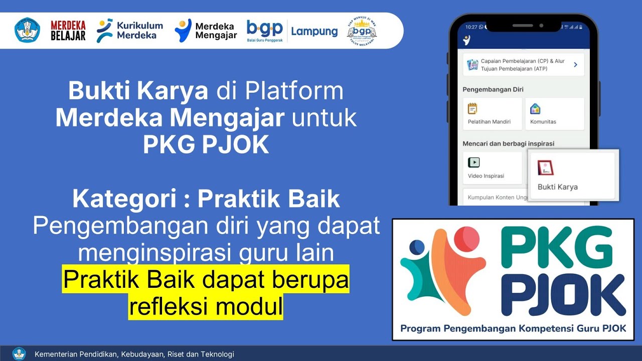 BUKTI KARYA PKG PJOK - YouTube