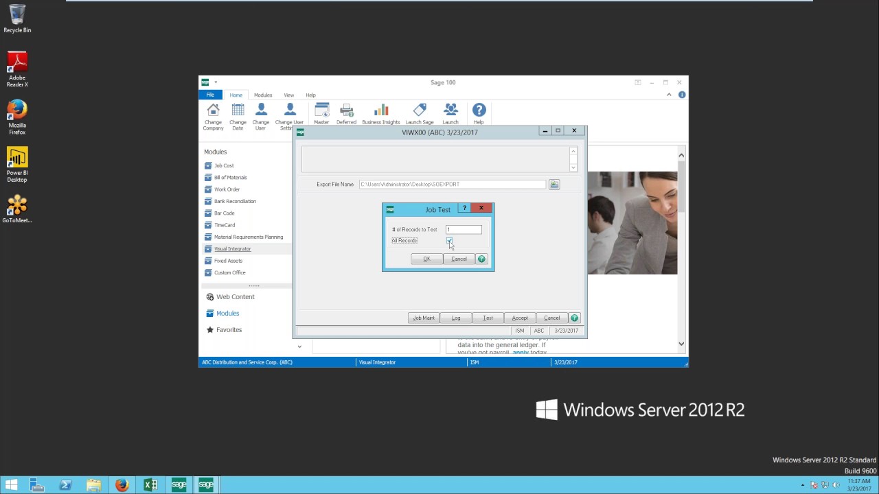 Sage 100 Visual Integrator - ISM Lunch and Learn - YouTube
