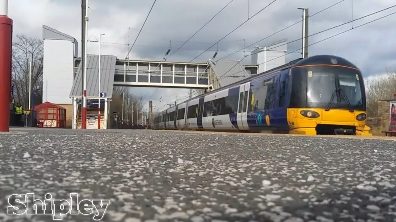 Trains at Shipley, 08/03/21 - YouTube