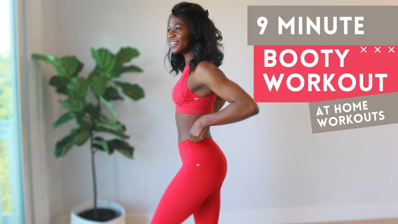 9 MINUTE BUTT WORKOUT - GLUTE ENGAGEMENT || BEGINNER FRIENDLY NO ...
