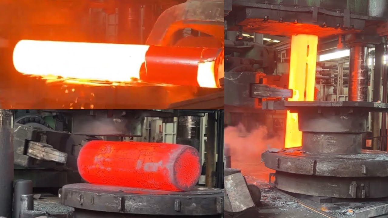 Incredible Upsetting Forging Process | Machinery Sounds | Art of ...