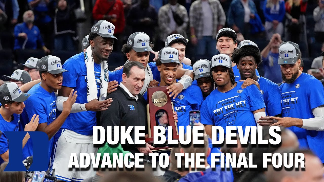 Duke Advances To The Final Four - YouTube