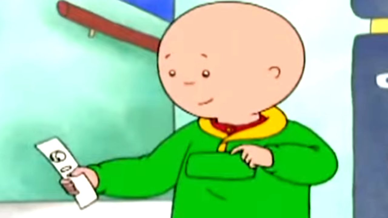 Caillou y el Billete de Tren | Caillou en Español Castellano - YouTube