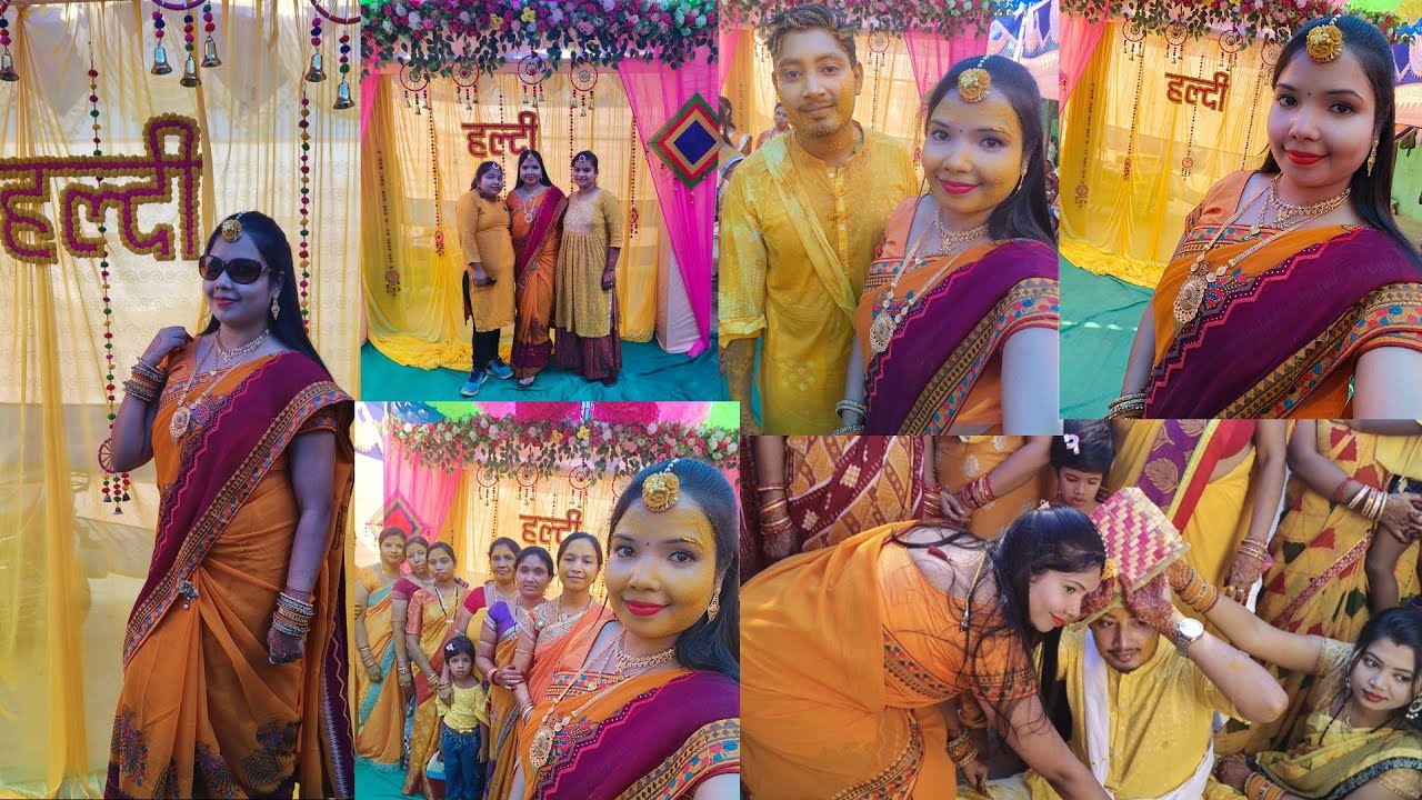 ଭଞ୍ଜା ର Haldi Function ରେ ଧମାକା dance ଆଉ full masti କନୁ//Haldi Function Part-2//Sambalpuri Vlog ...