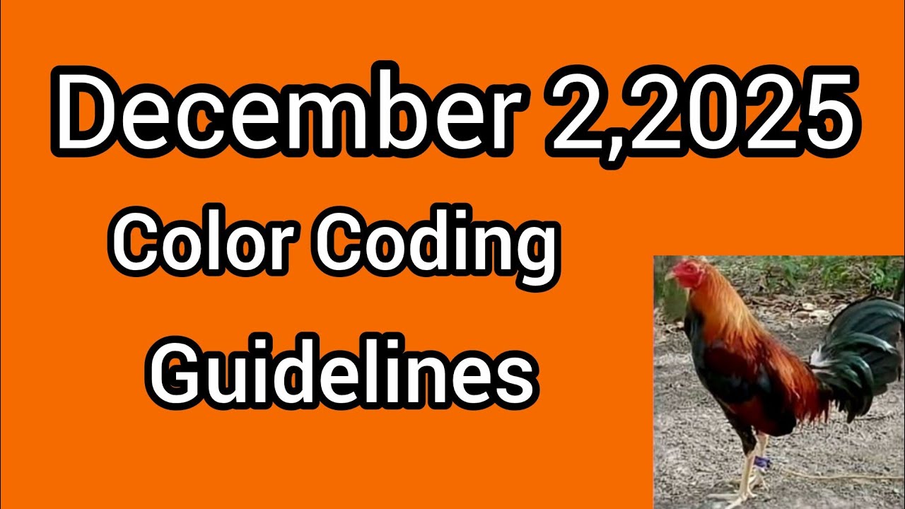 December 2,2025 Color Coding guidelines - YouTube