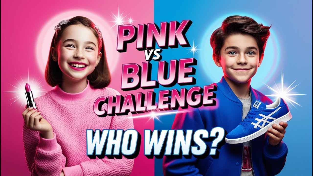"Ultimate Pink 💖 vs Blue 💙 Challenge: Girls vs Boys – Who Wins ...