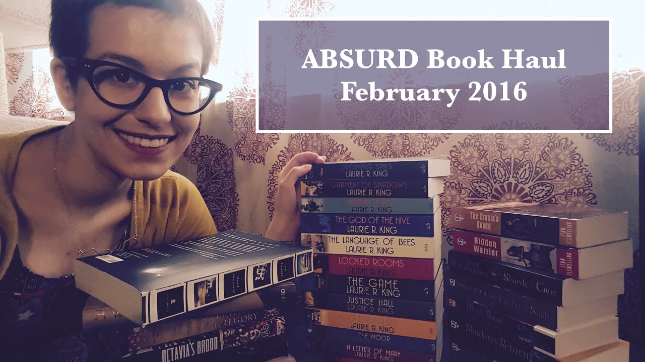 ABSURD Book Haul | February 22, 2016 - YouTube