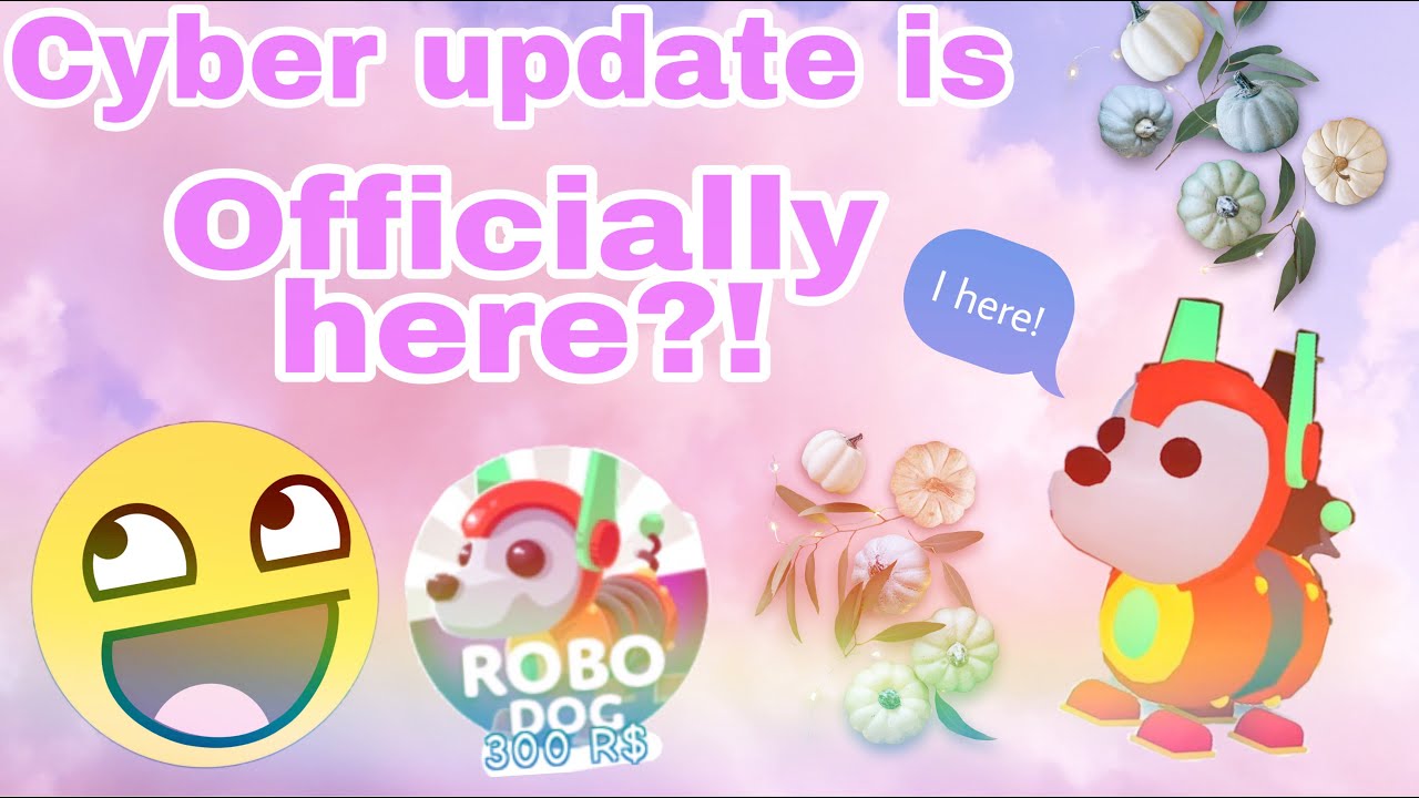 The cyber update is OFFICIALLY HERE?! | Roblox Adopt Me | Emily Playz ...