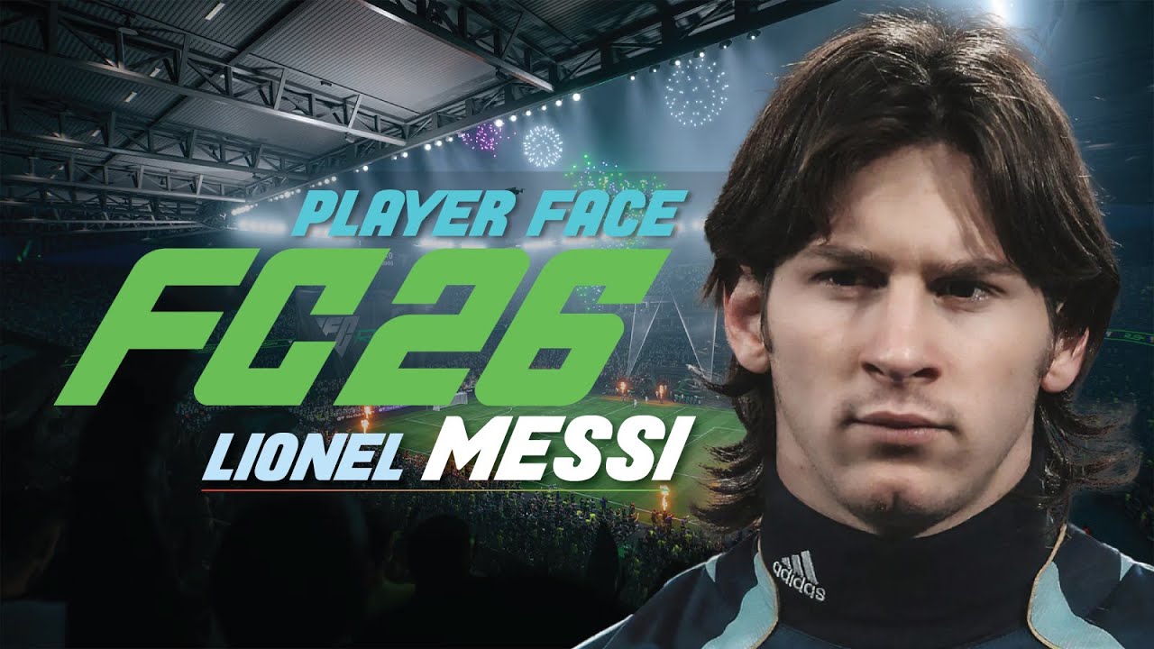 EA FC 26 | How to create young Lionel Messi in Career Mode? Face ...