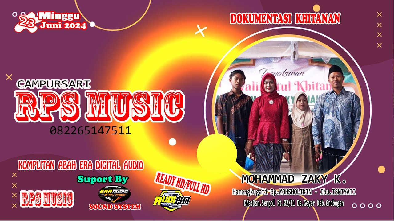 Live CAMPURSARI RPS MUSIC || ERA DIGITAL AUDIO || KHITANAN MOHAMMAD ...