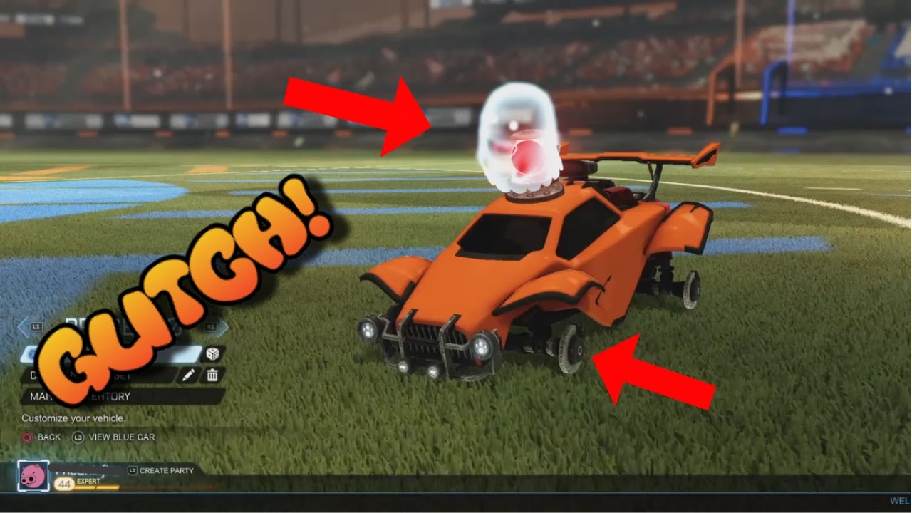 2 TOPPERS + NO WHEELS IN ROCKET LEAGUE!!!!!!!(PATCHED!!!) - YouTube