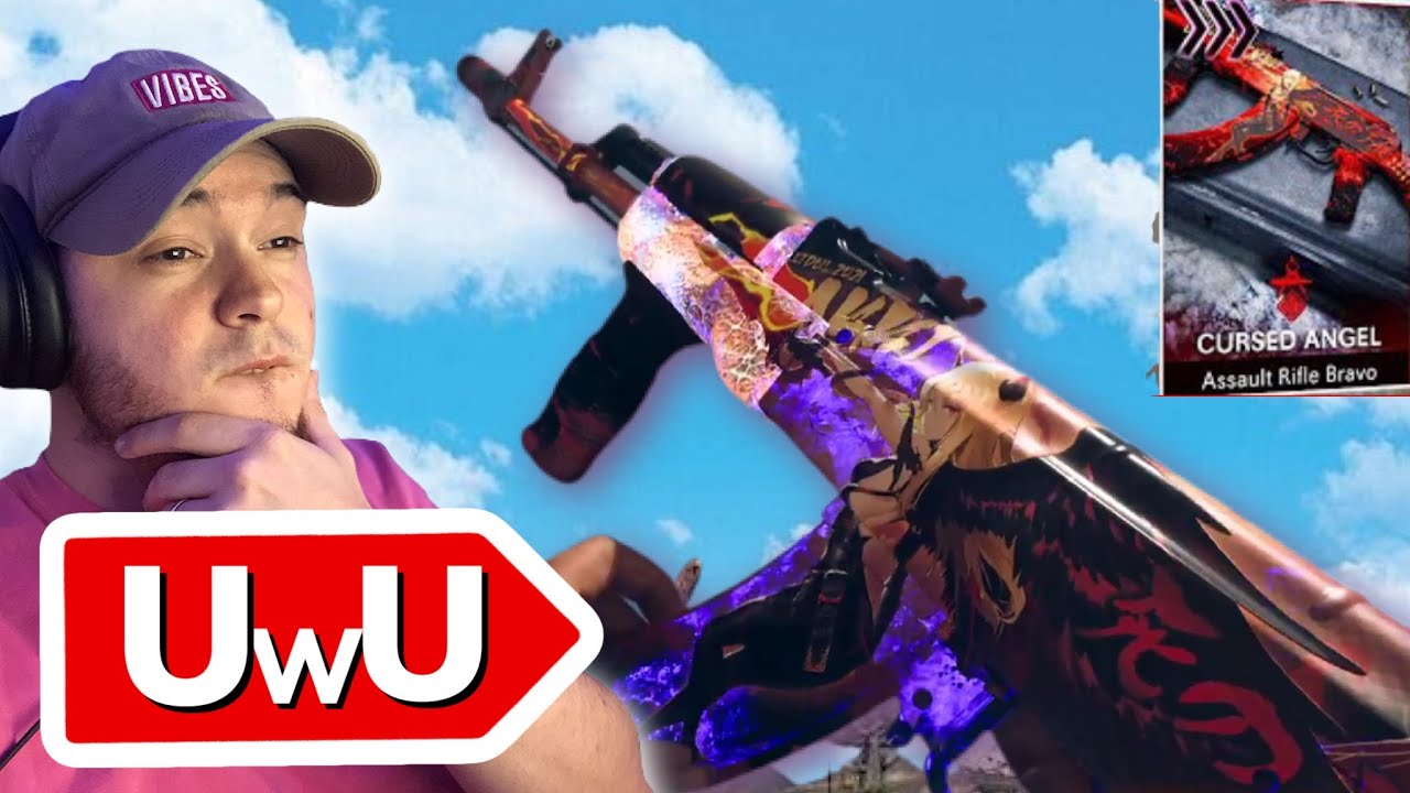 COLD WAR ANIME AK-47 SKIN IN WARZONE! FULL *REACTIVE* UNLOCK! - YouTube