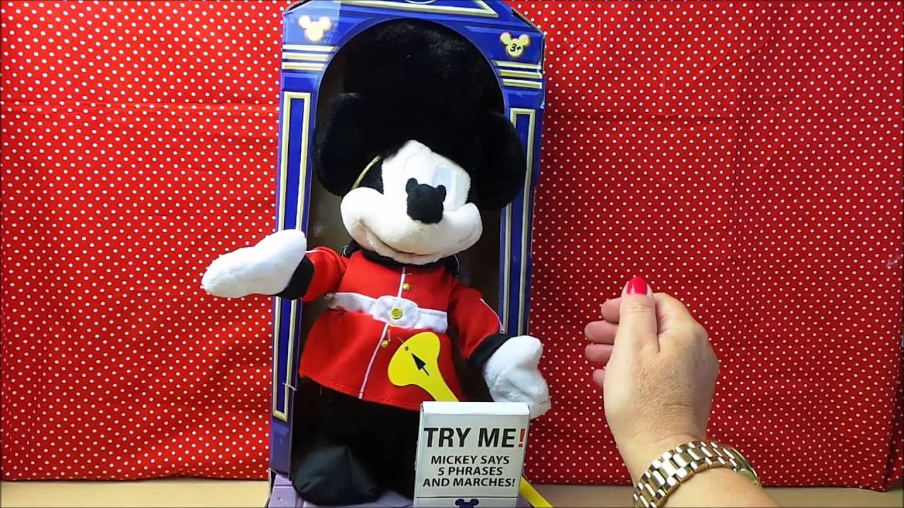 Latest Disney Store London Mickey Mouse Buckingham Palace Queens Guard ...