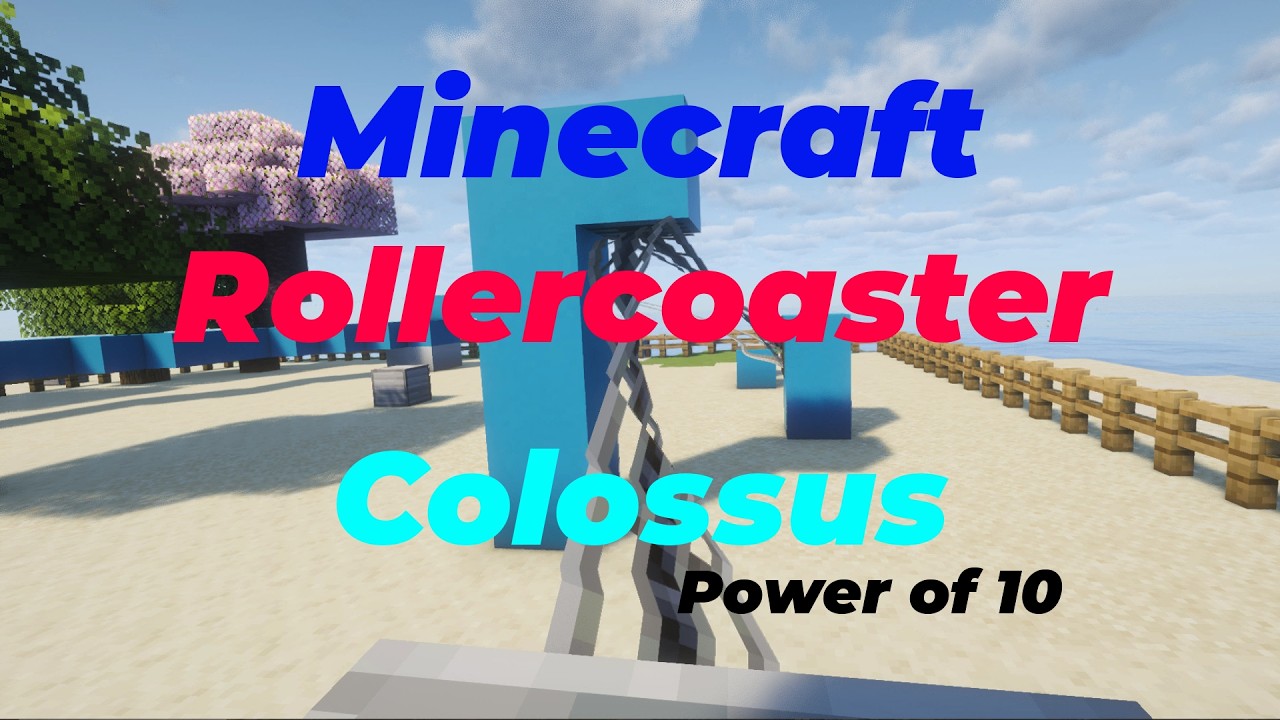 Minecraft Roller Coaster Colossus Mod | Java | Splinecart - CoasterCart ...