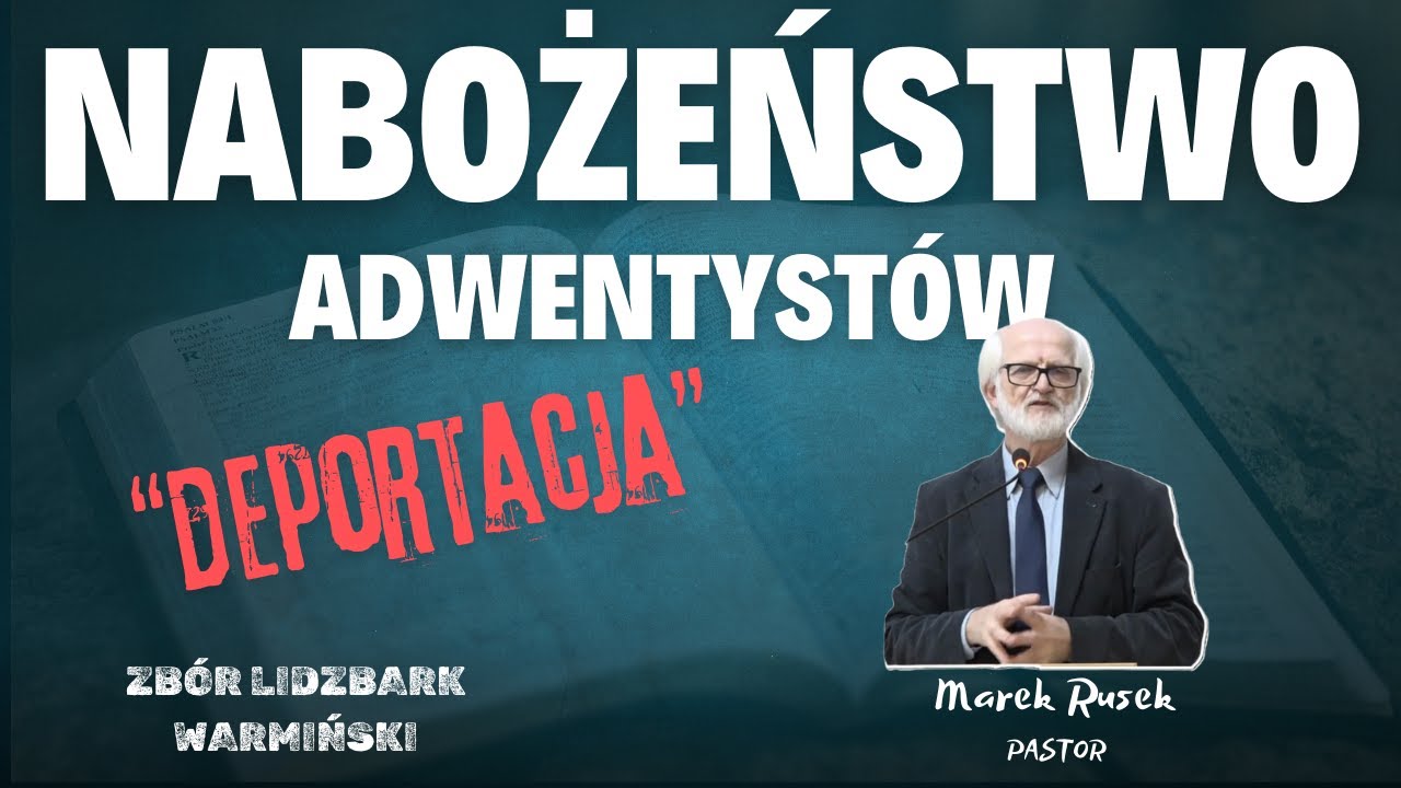 pastor Marek Rusek - Deportacja - YouTube