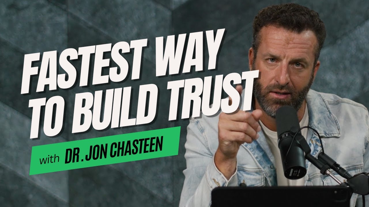 4 Ways To Build Trust | ReLeader Podcast with Dr. Jon Chasteen - YouTube