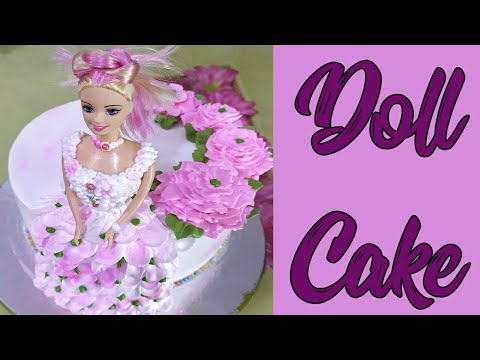 Doll Cake Decoration(1 kg)mecakes - YouTube