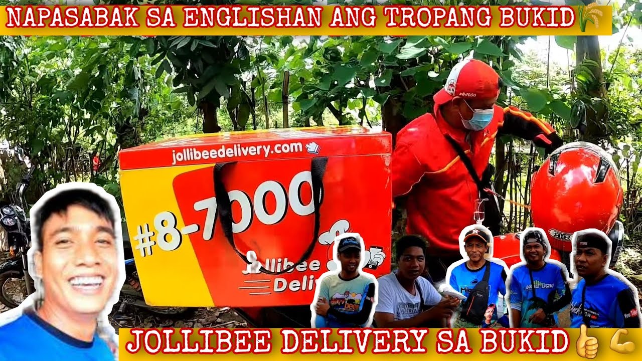VLOGPISODE#747 (Part1): JOLLIBEE DELIVERY SA BUKID + ENGLISH MODE ANG ...