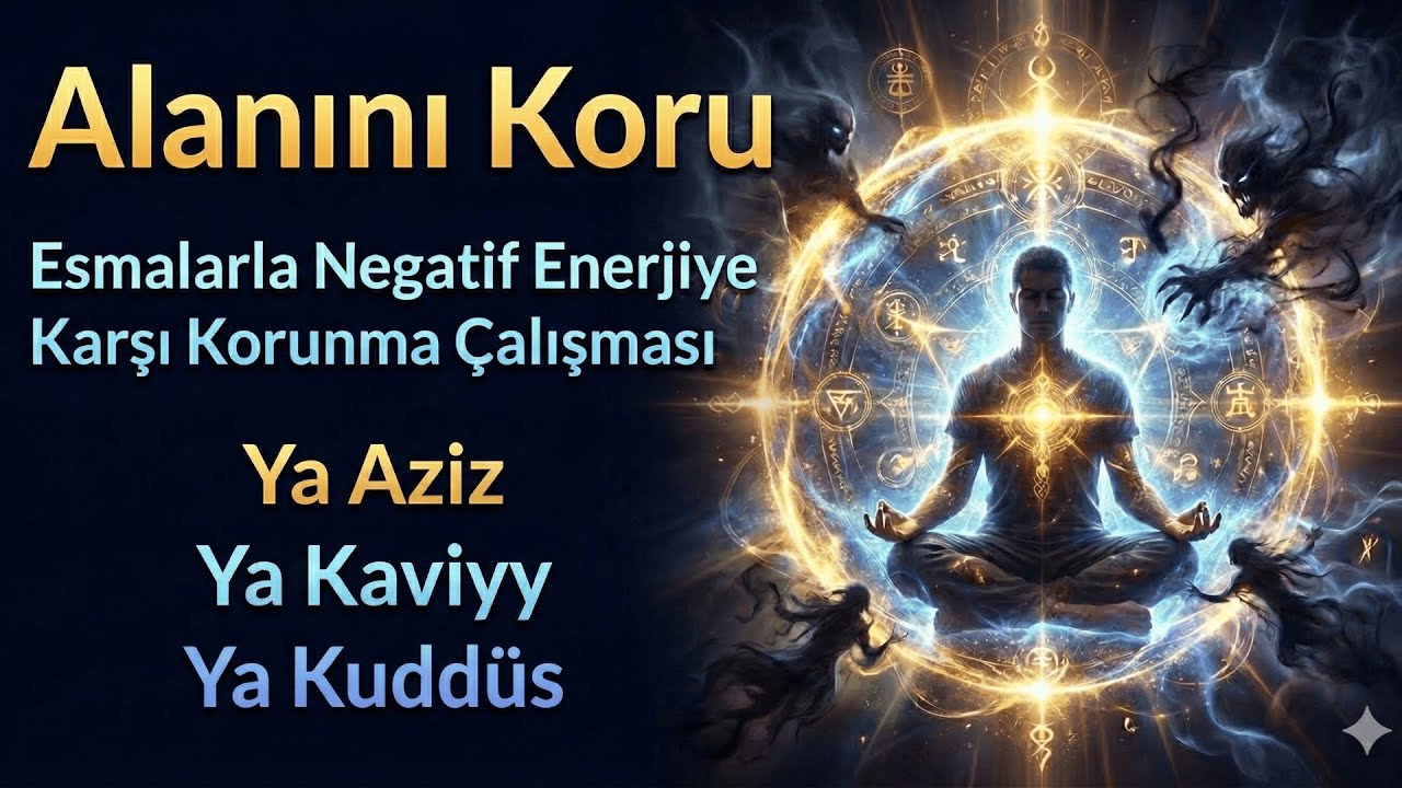 Esmalarla Negatif Enerjiye Karşı Korunma Çalışması (Ya Aziz-Ya Kaviyy ...