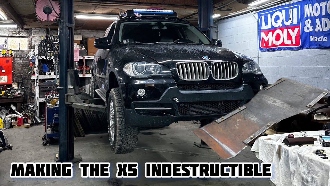 Equipping my Bmw X5 Diesel with Military Grade Armor - YouTube