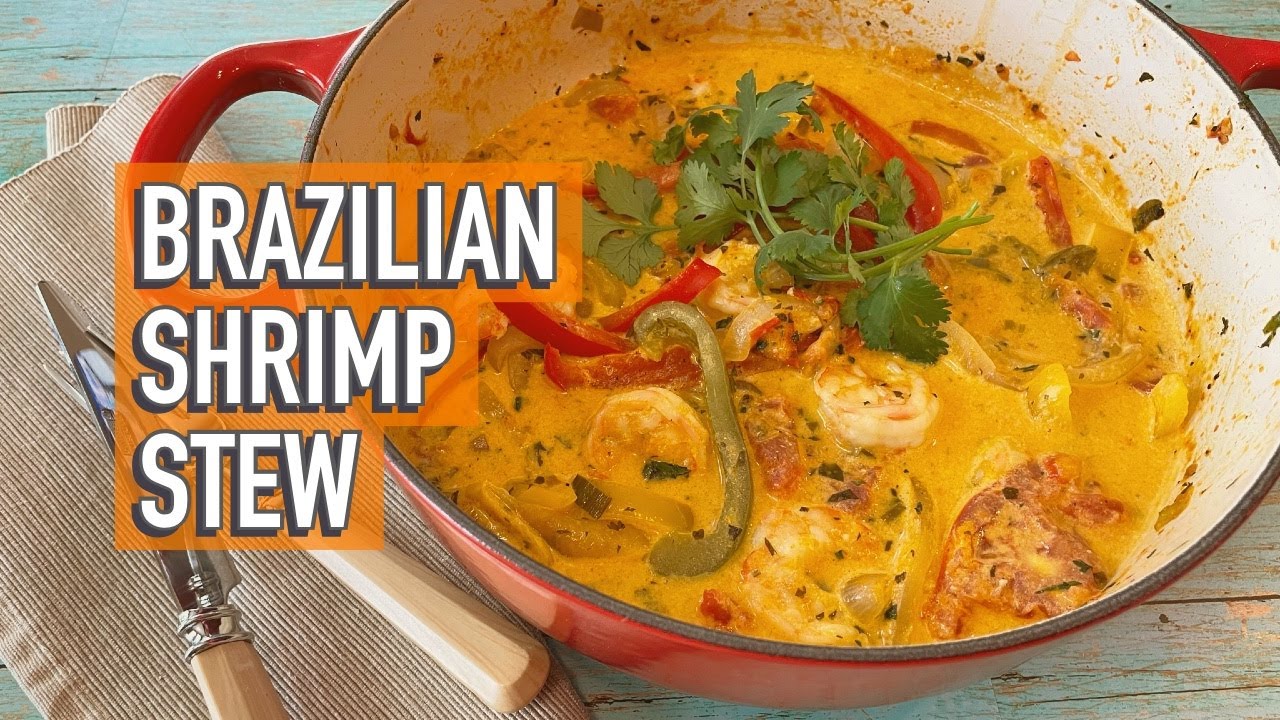 How to make a creamy Brazilian shrimp stew - Moqueca - YouTube