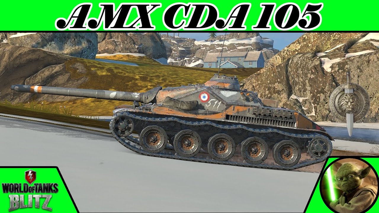 AMX CDA 105 -_- World of Tanks Blitz - YouTube