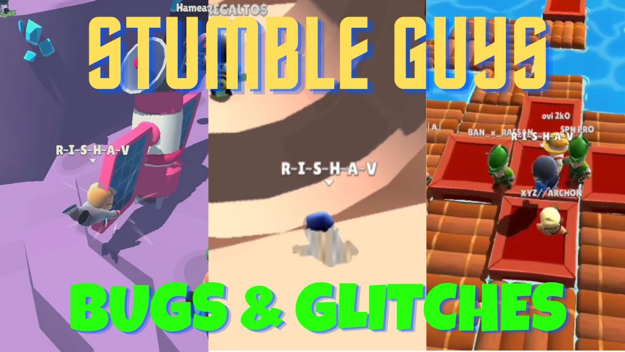 Stumble Guys | Bugs & Glitches | Rishav Playz - YouTube