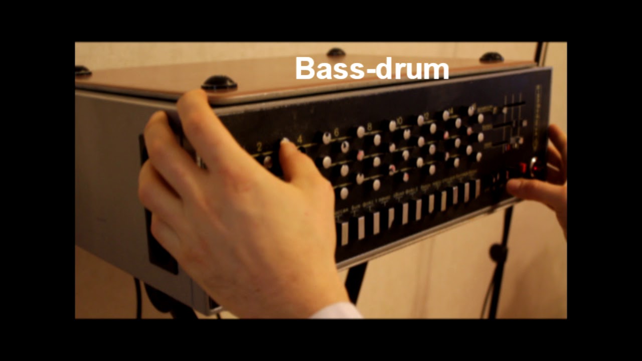 Estradin 11. Soviet drum machine. - YouTube