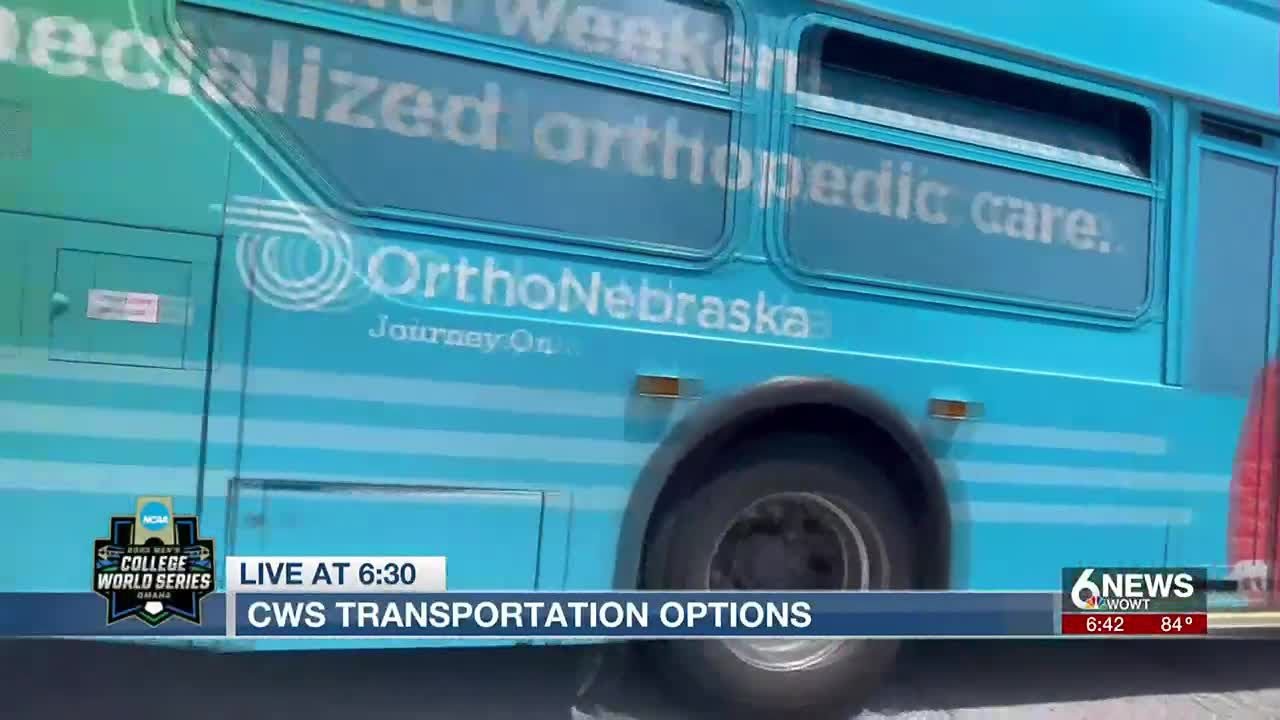 A first look at College World Series transportation options - YouTube