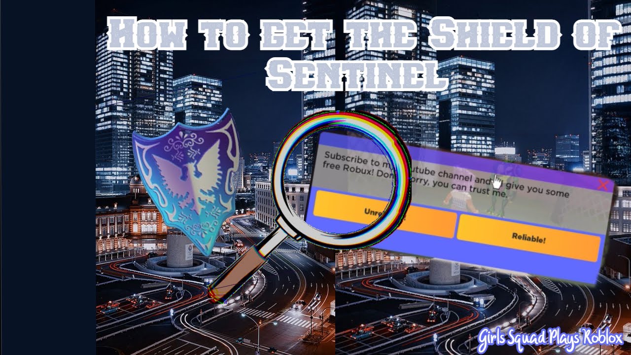 How to get the Shield of the Sentinel 🛡️ | Beat The Scammers! | Roblox ...