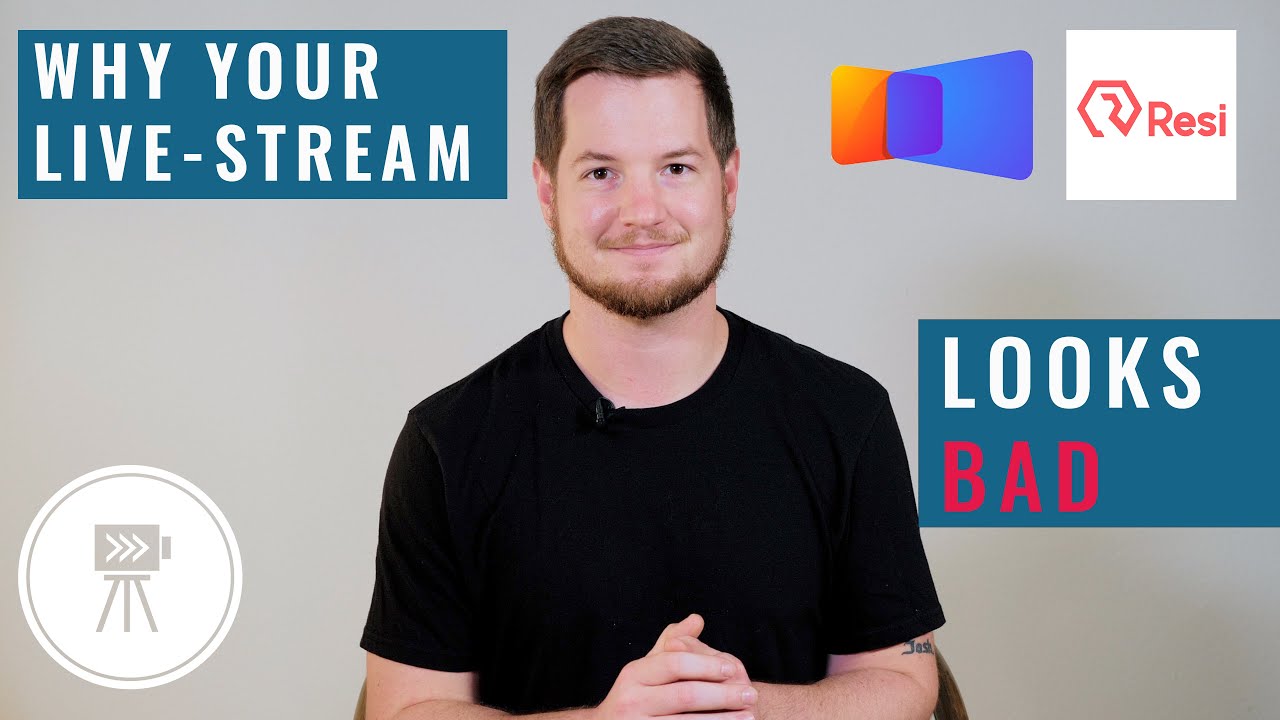 Why Your Live-Stream Looks Like A Home Video [And How To Fix It!] - YouTube