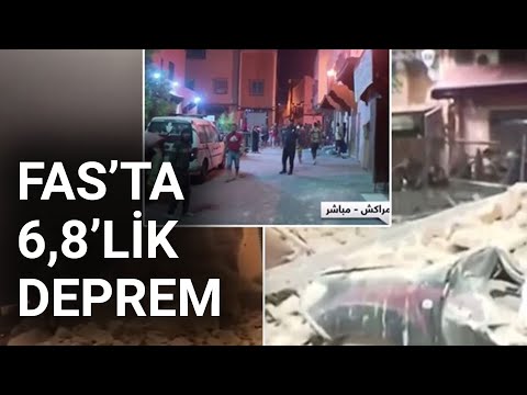 @NTV  Fas'ta 6,8'lik deprem