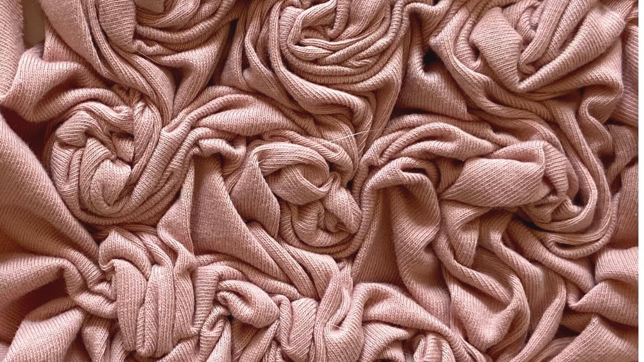 HOW TO MAKE ROSE SMOCKING | Canadian Smocking Tutorial on T-Shirt ...