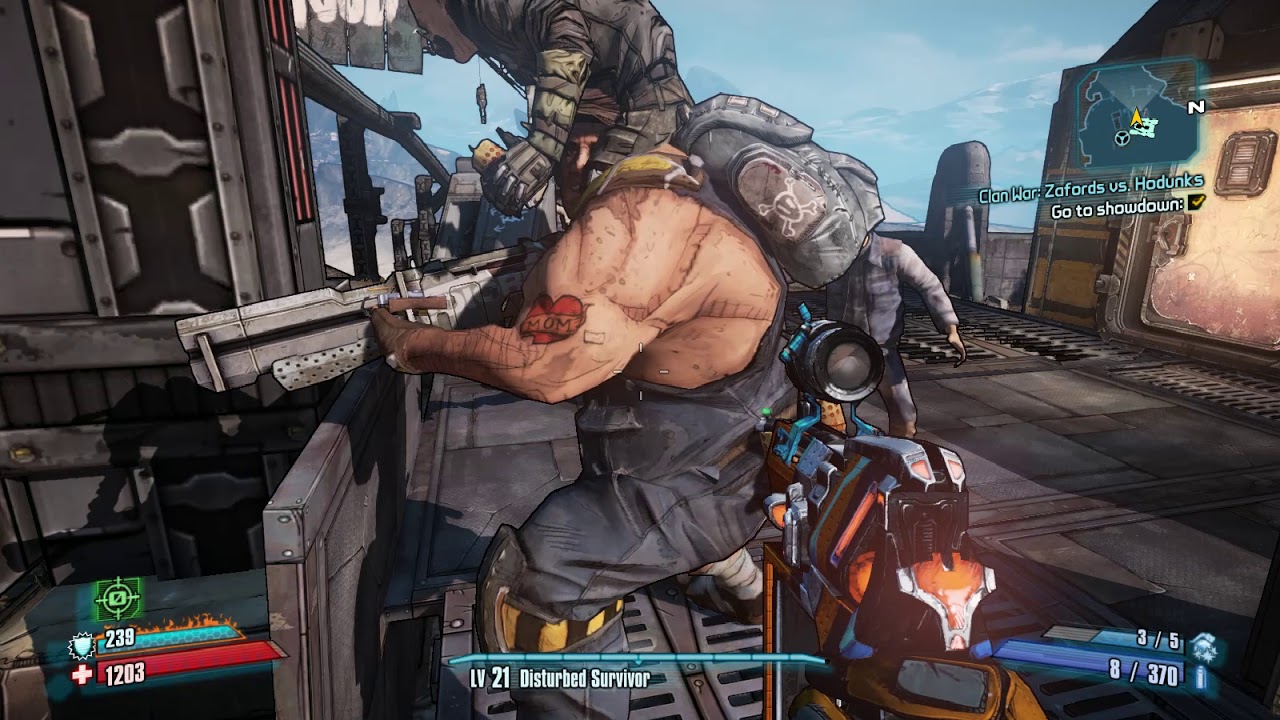 Borderlands 2 - Clan War: Zafords vs Hodunks - YouTube