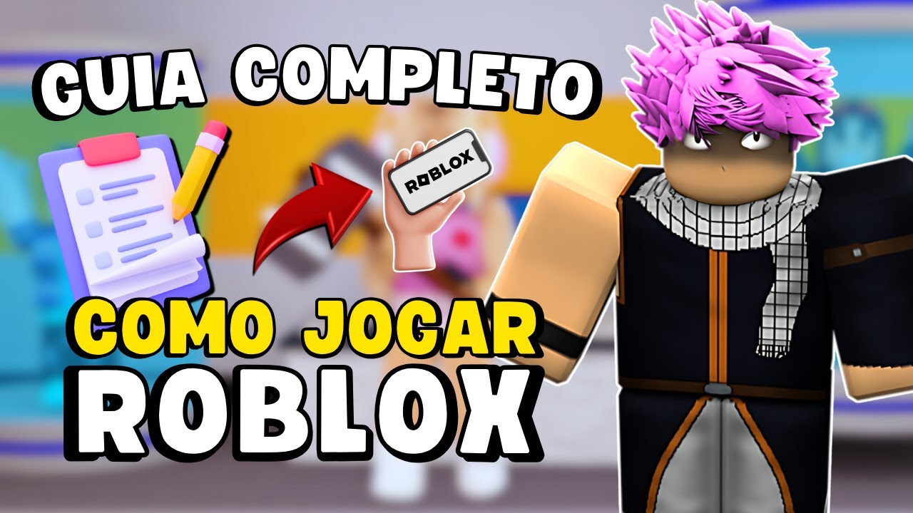 GUIA COMPLETO de COMO JOGAR ROBLOX + CONFIGURAÇÕES (CELULAR e PC) 🎮 ️ ...