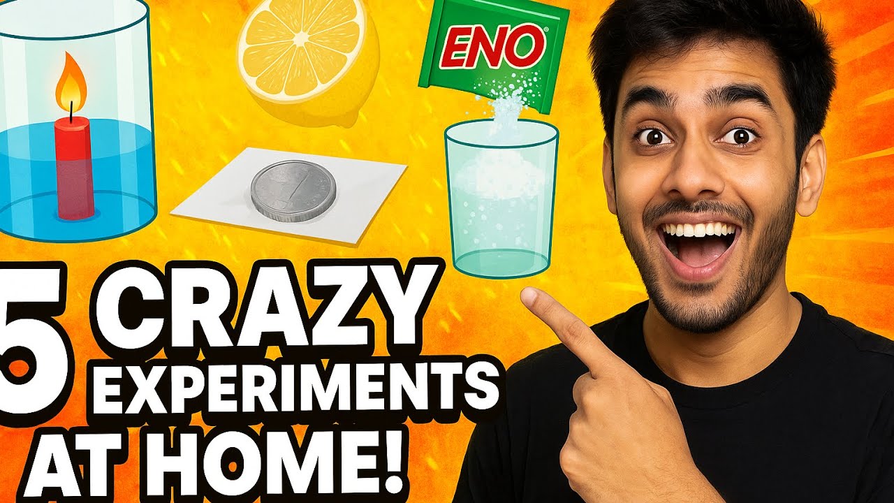 Glass Jar Water candle | science Experiments | Bhaukal tech - YouTube