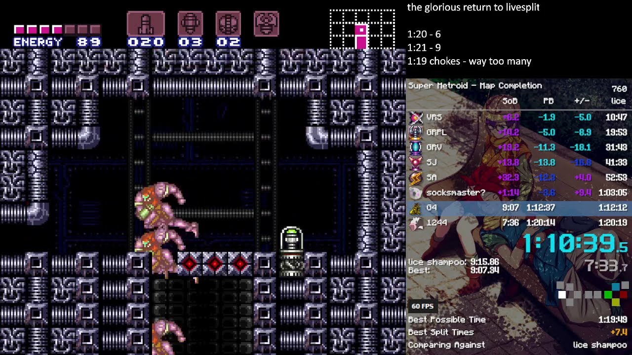 Super Metroid Map Completion in 1:19:57 - YouTube