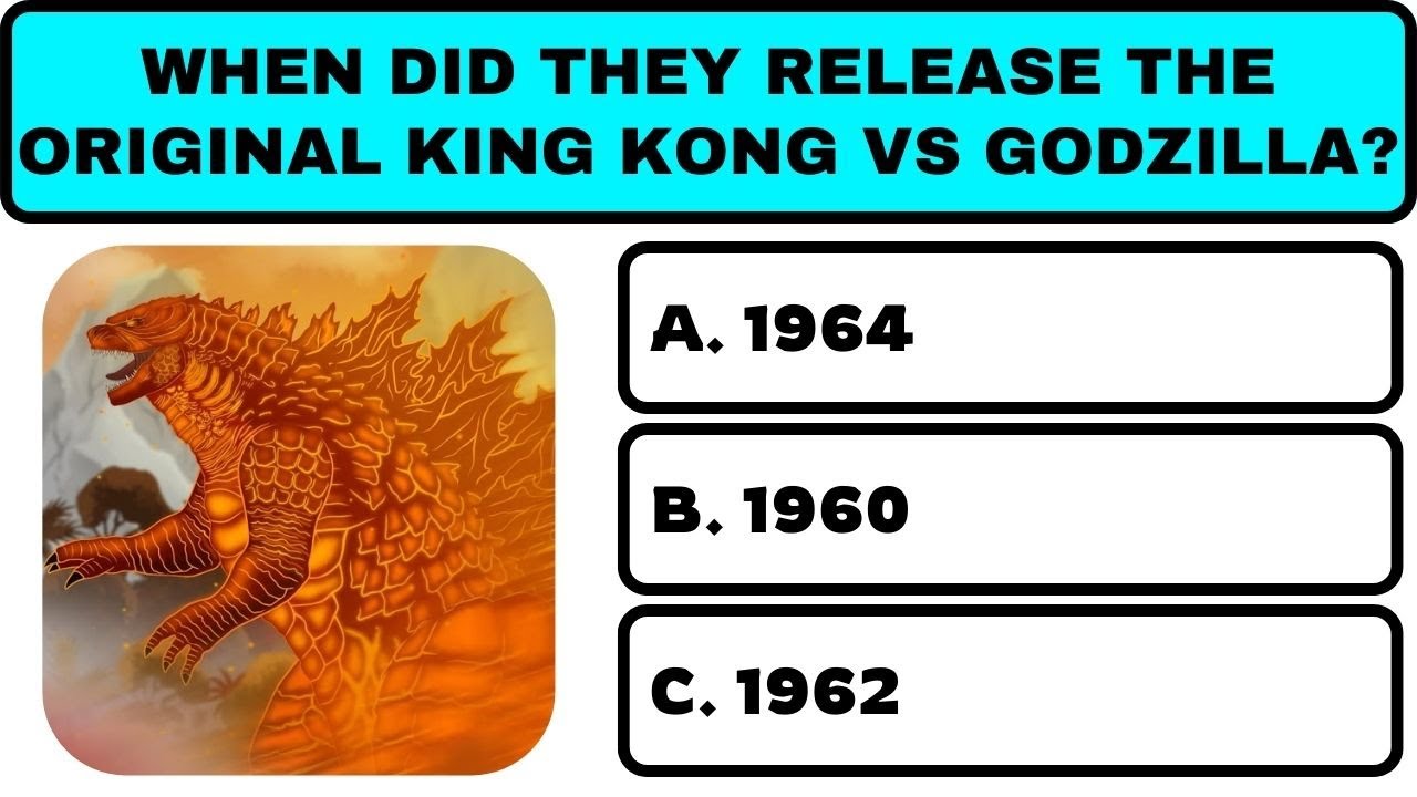 Guess The Quiz About Godzilla - Fact Godzilla Quiz - PART 3 - YouTube