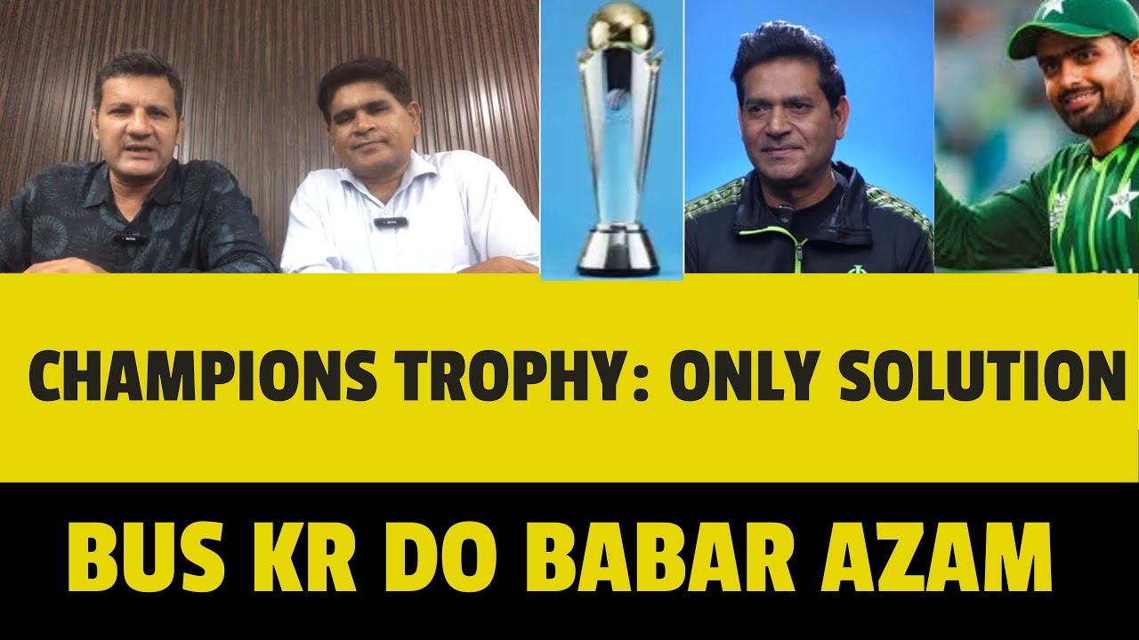 Champions Trophy: Big News! Aqib Javed’s future. Bus karo Babar Azam ...
